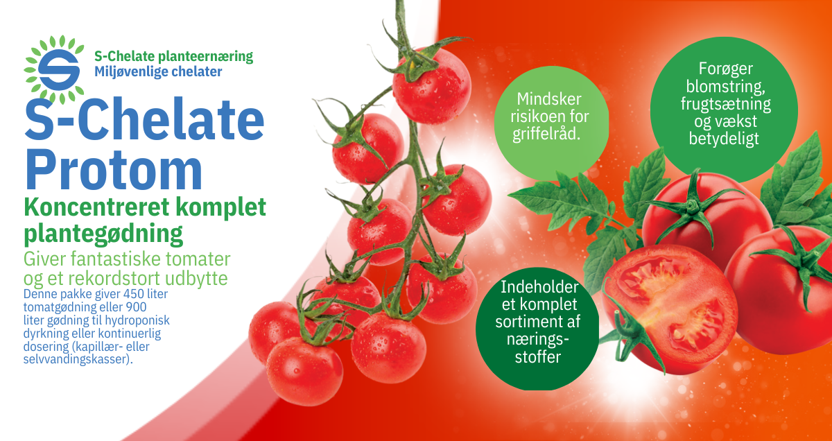 S-Chelate Protom til tomater - Gødning - FritidogBolig.dk